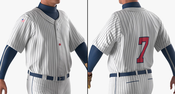 Baseball player rigged generic 3D - TurboSquid 1159992