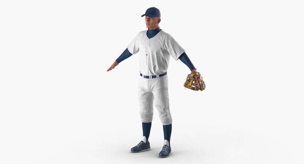 Baseball player rigged generic 3D - TurboSquid 1159992