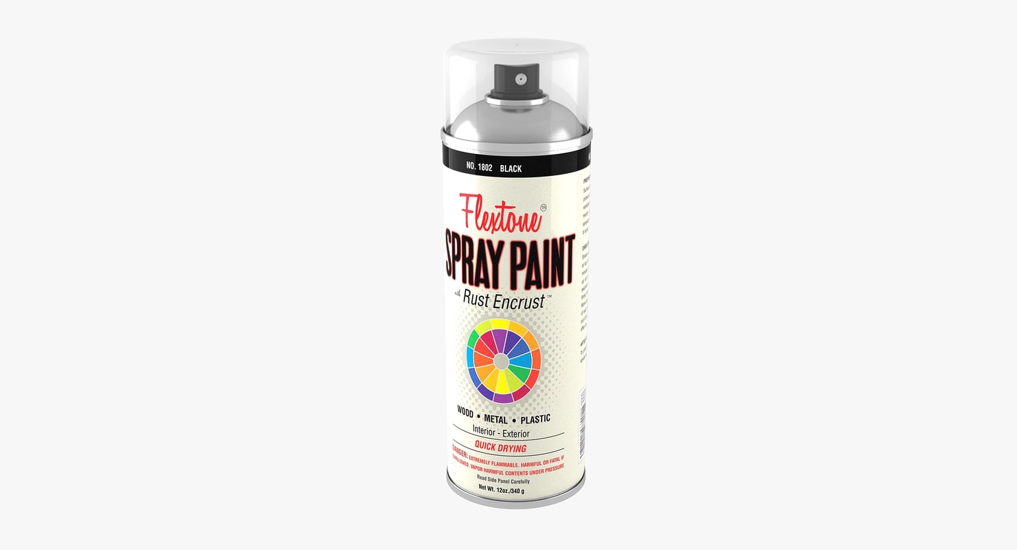 Spray paint 3D model - TurboSquid 1160076