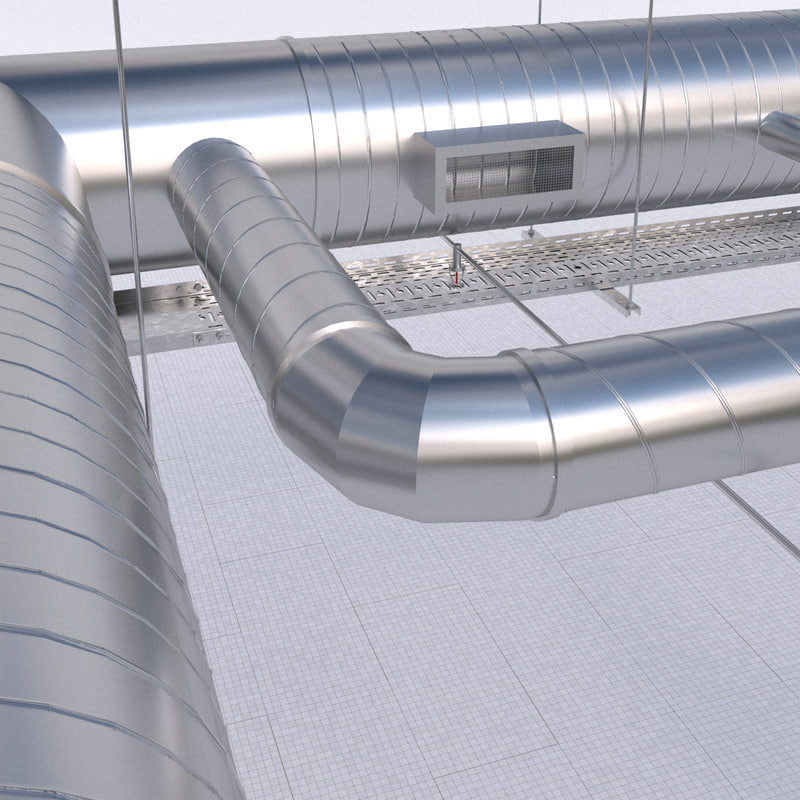 Duct cable tray 3D - TurboSquid 1160088