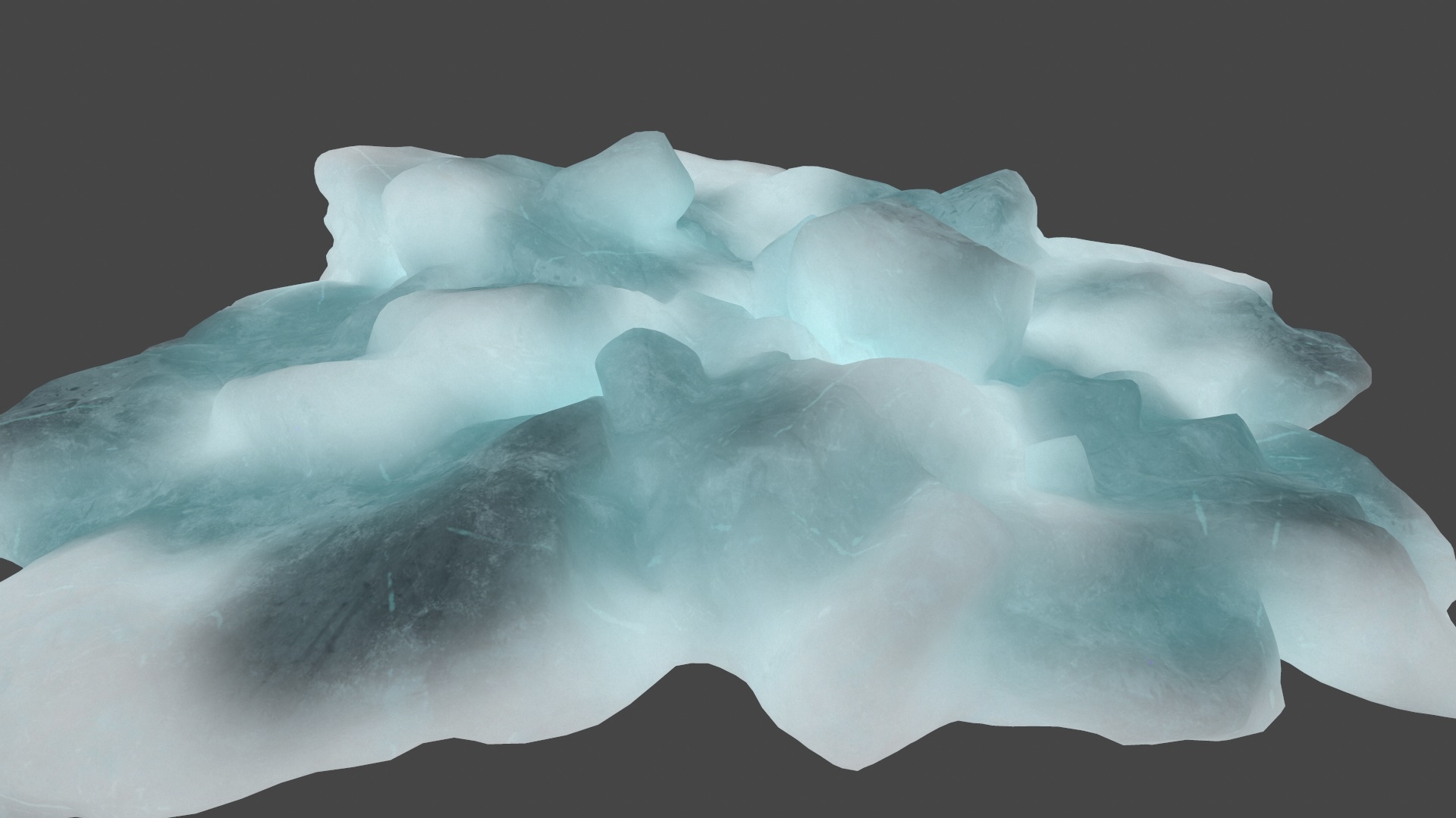 3D snow frozen - TurboSquid 1160092