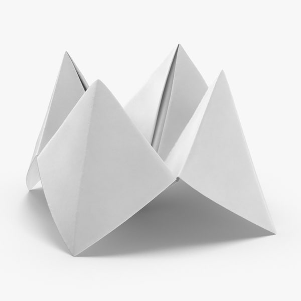 Origami 3D Models for Download | TurboSquid