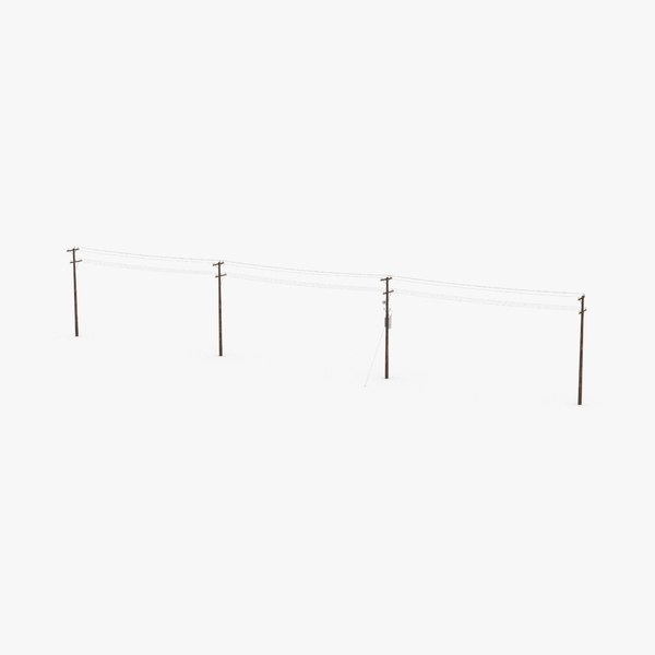 power line 3d model