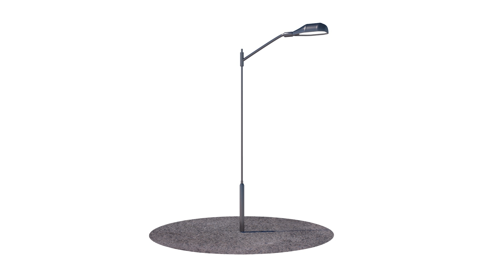 Street lamp post modern 3D model - TurboSquid 1160269