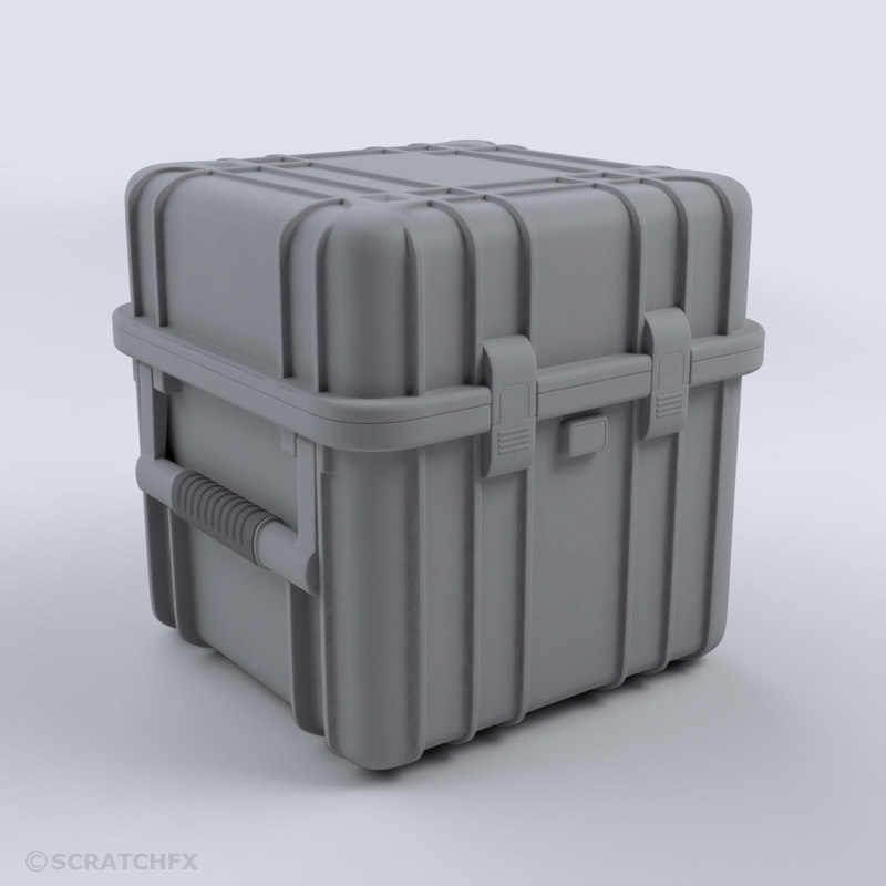 3D military case 02 armor - TurboSquid 1160289
