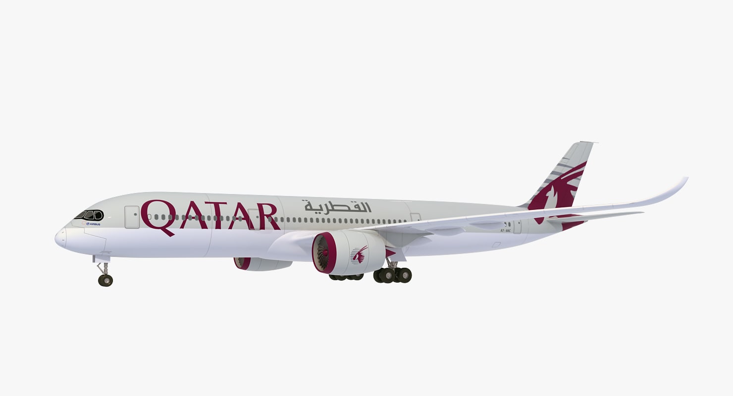 Airbus a350-900 3D model - TurboSquid 1160320