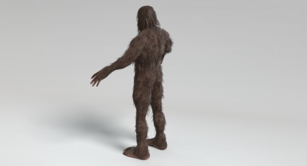 3D bigfoot big foot - TurboSquid 1160340