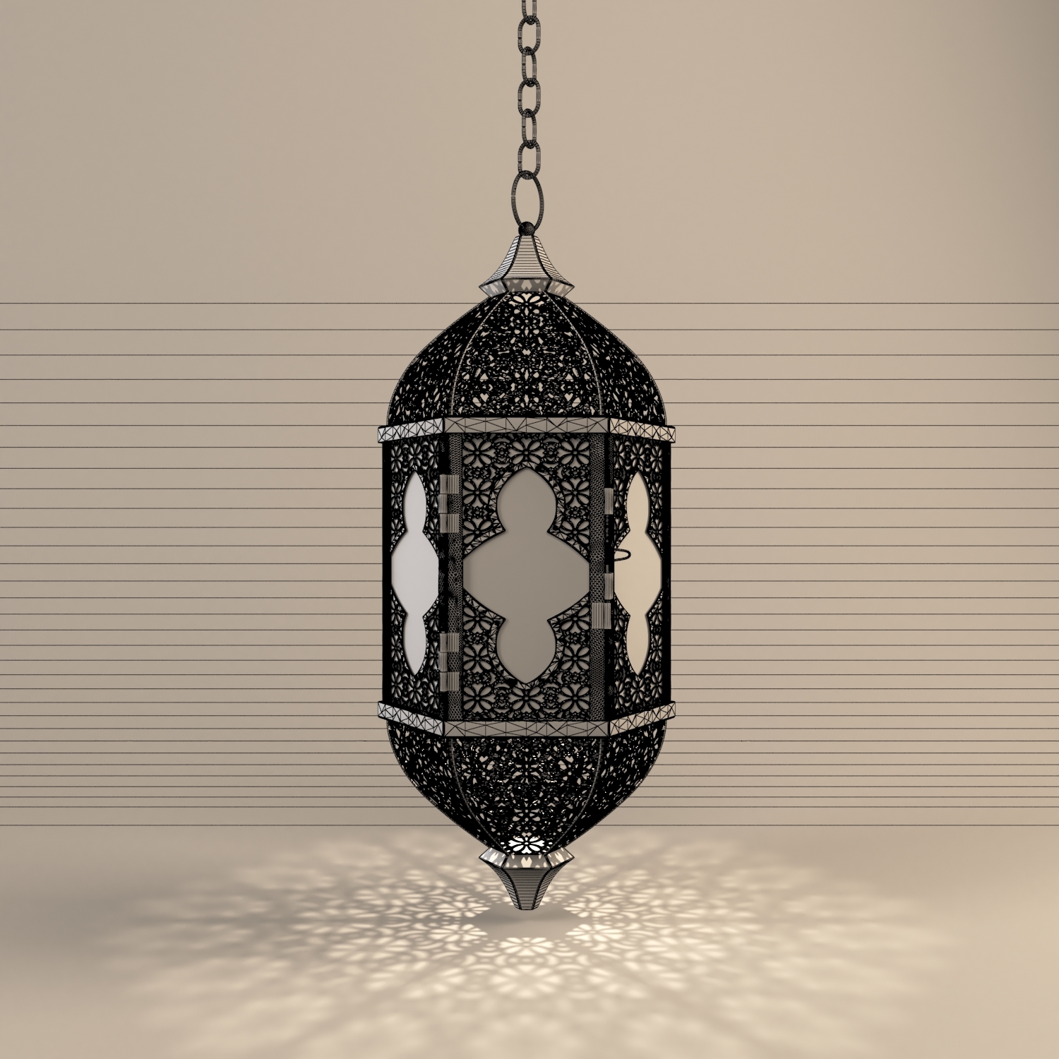 Moroccan lantern 3D model - TurboSquid 1160419