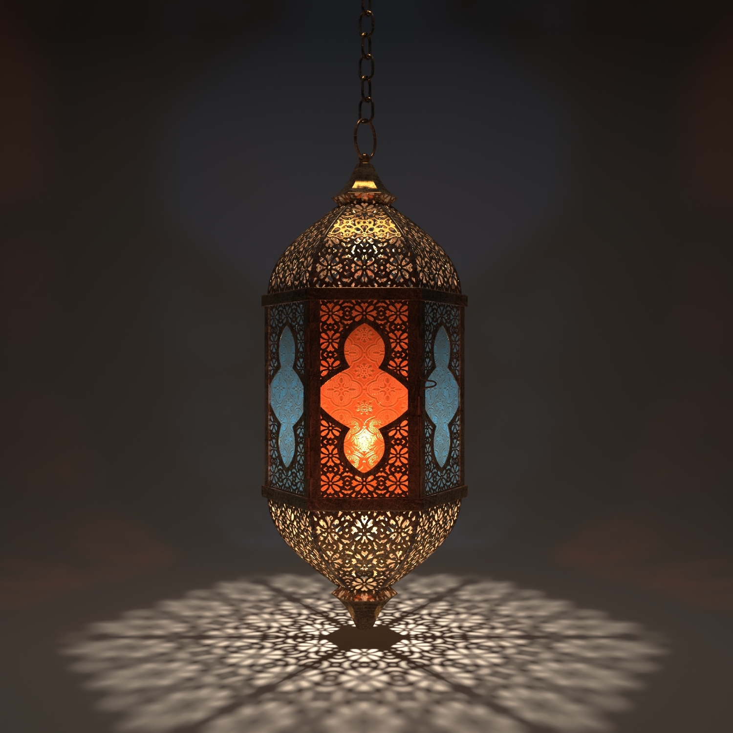 Moroccan lantern 3D model - TurboSquid 1160419