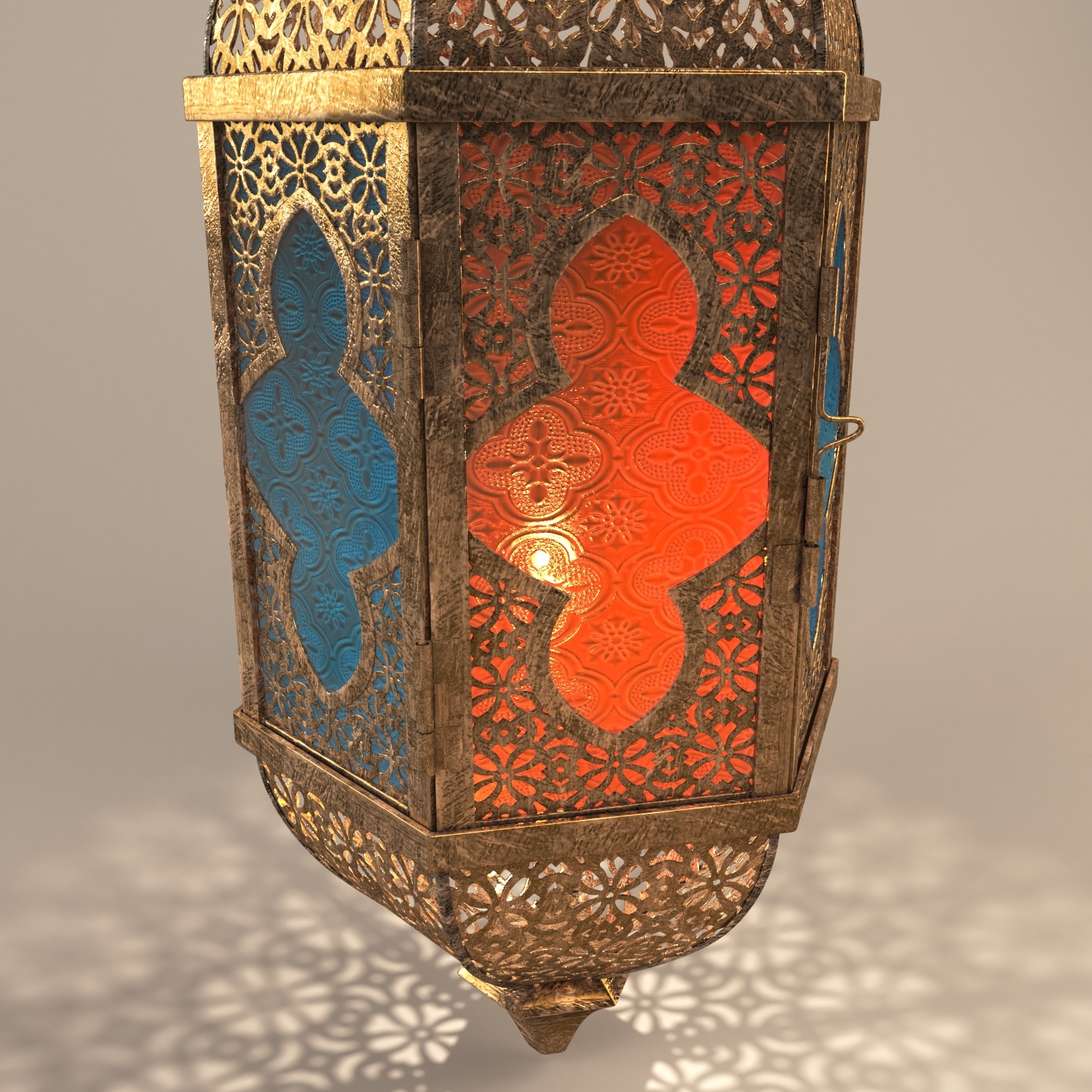 Moroccan lantern 3D model - TurboSquid 1160419