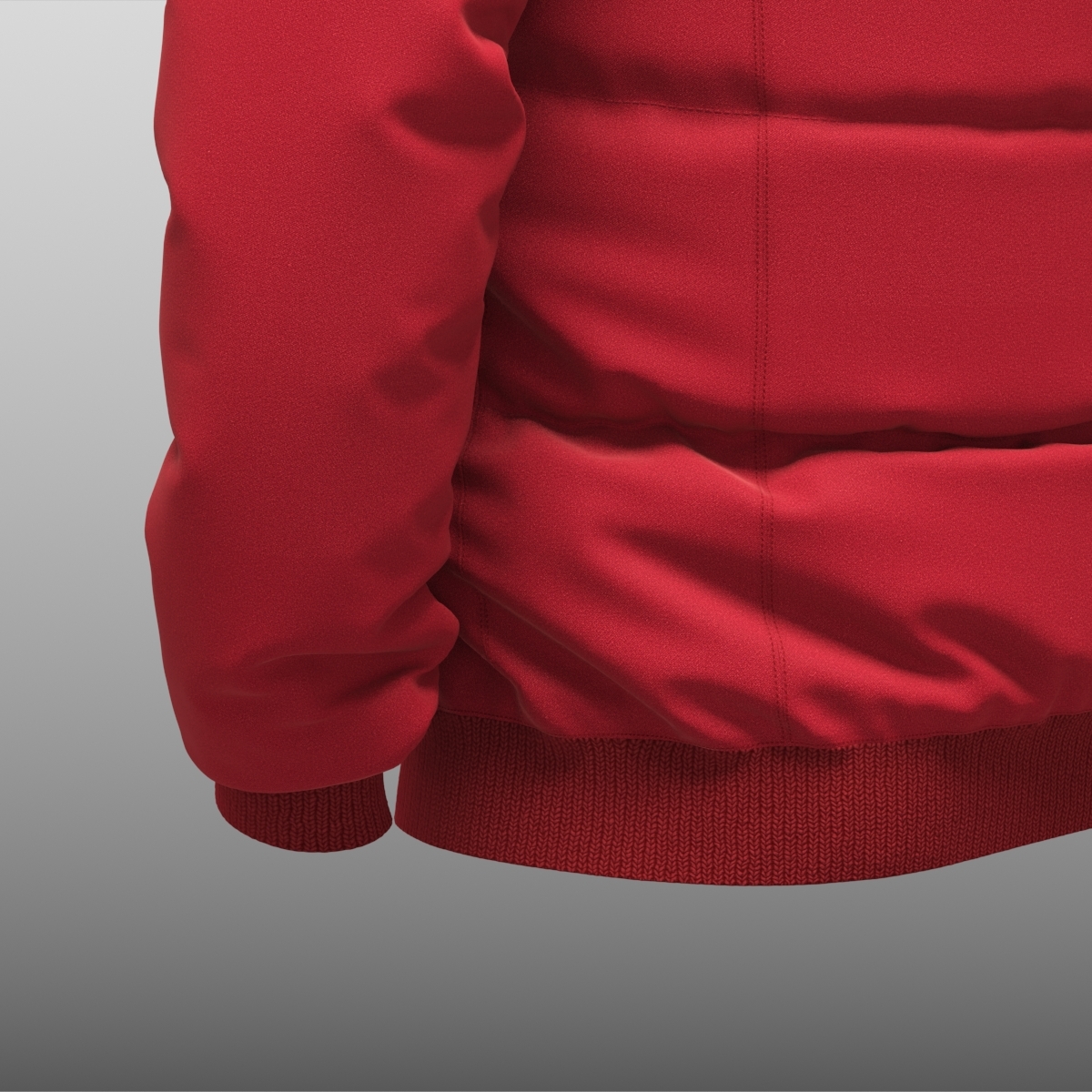 Realistic red jacket 3D - TurboSquid 1160421