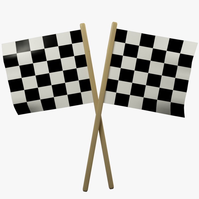 3D racing flags - TurboSquid 1160434