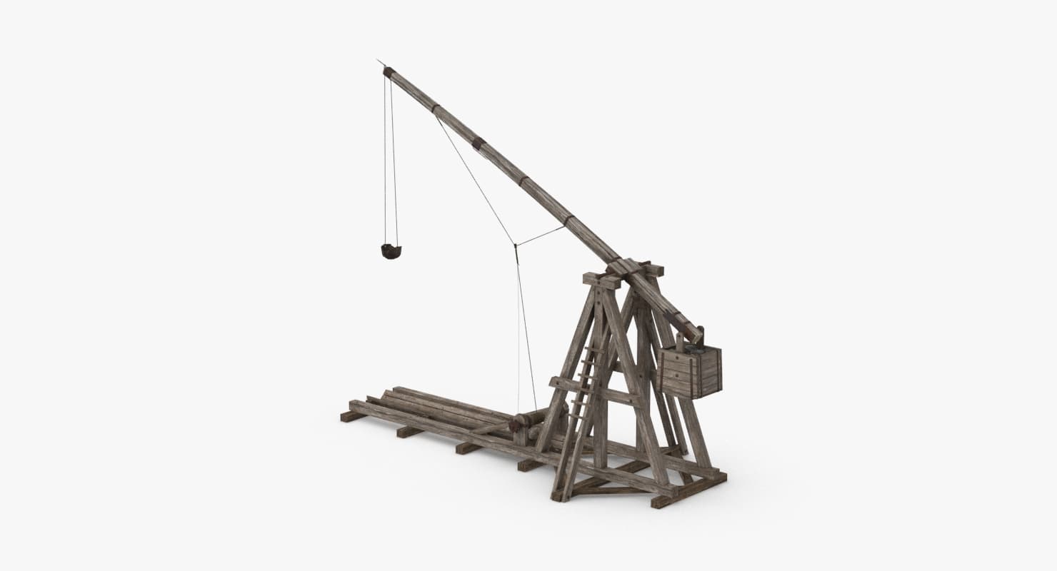 Medieval-trebuchet 3D model - TurboSquid 1160447