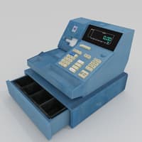 Free Cash Register 3D Models for Download | TurboSquid