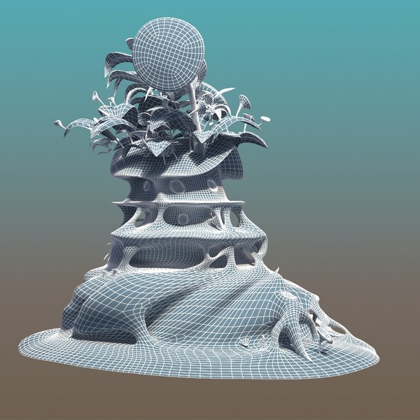 3D fairy tree house model - TurboSquid 1160532