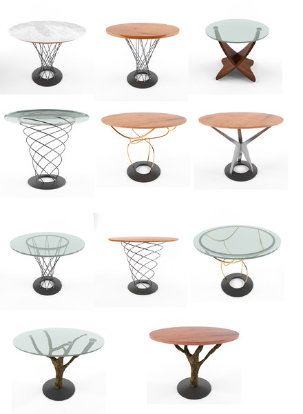 Coffie Table 3d Model Turbosquid 1160804