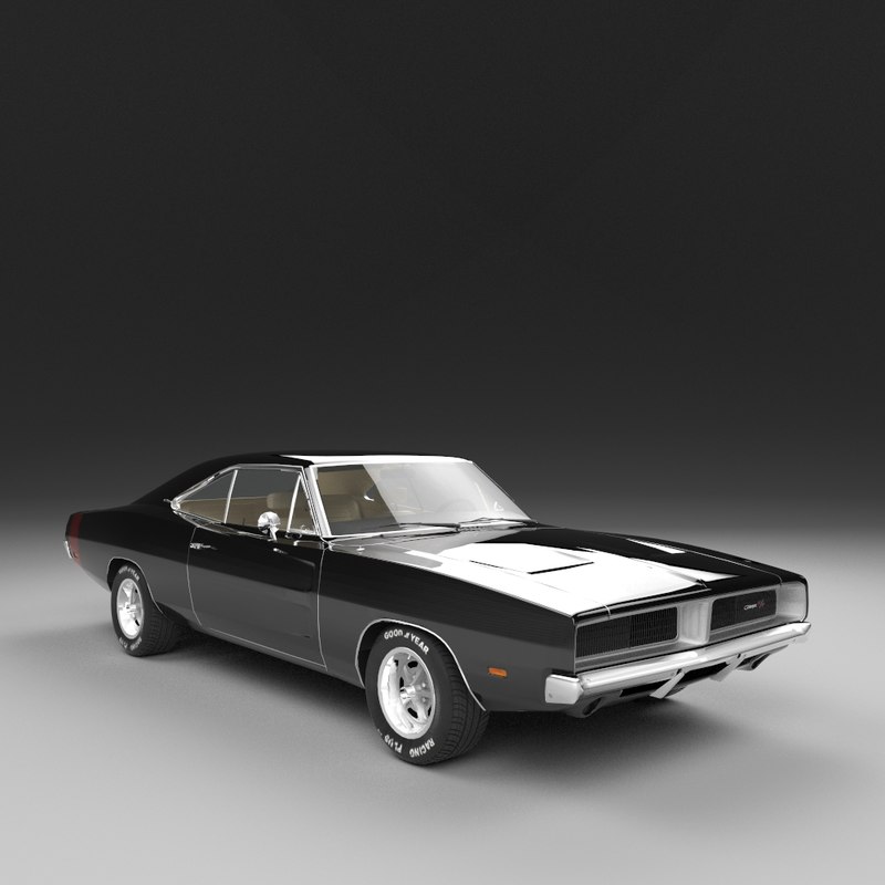 3D dodge 1972 model - TurboSquid 1160836