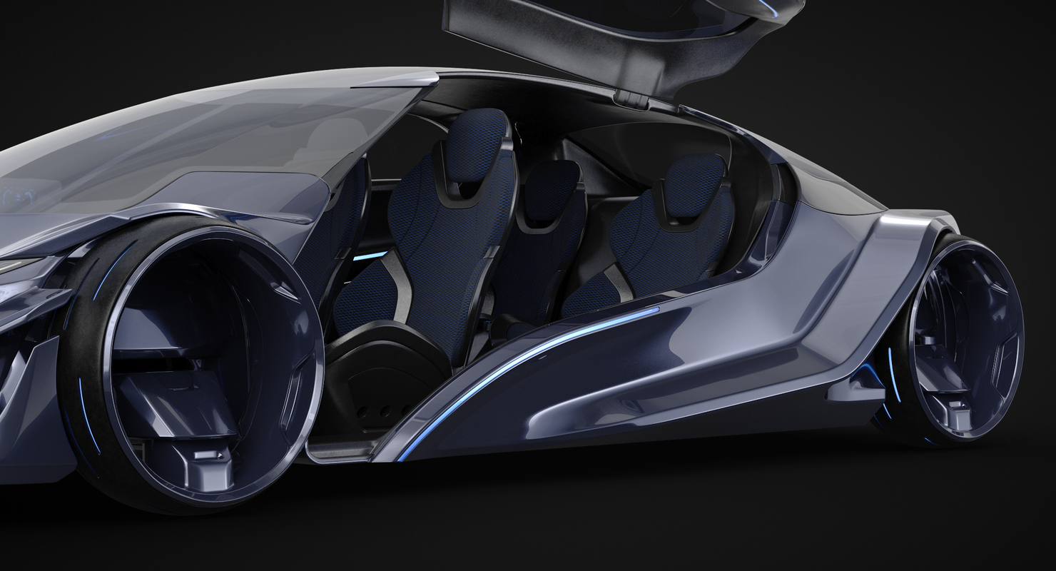 Future car 3D model - TurboSquid 1160837