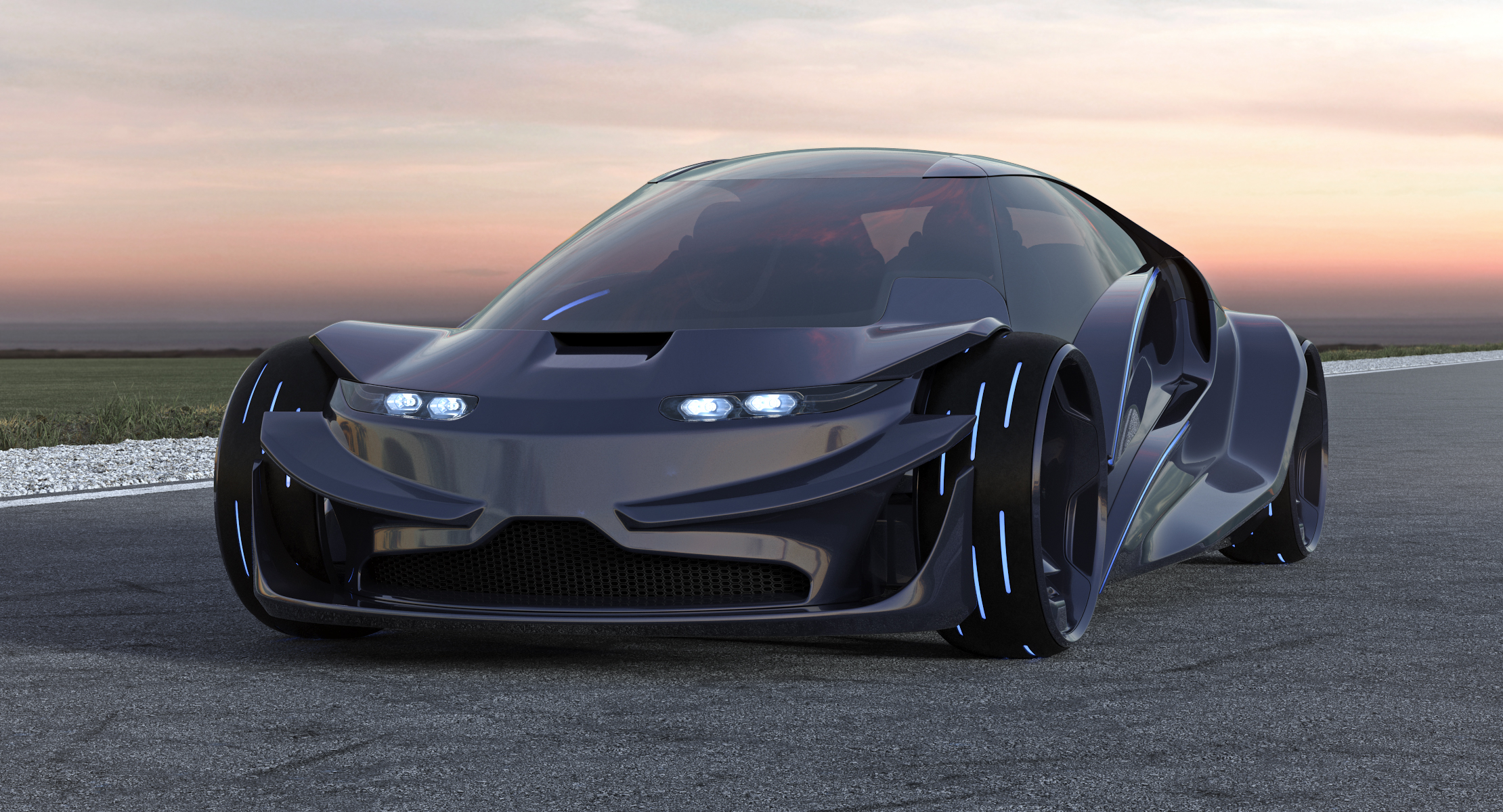 Future car 3D model - TurboSquid 1160837