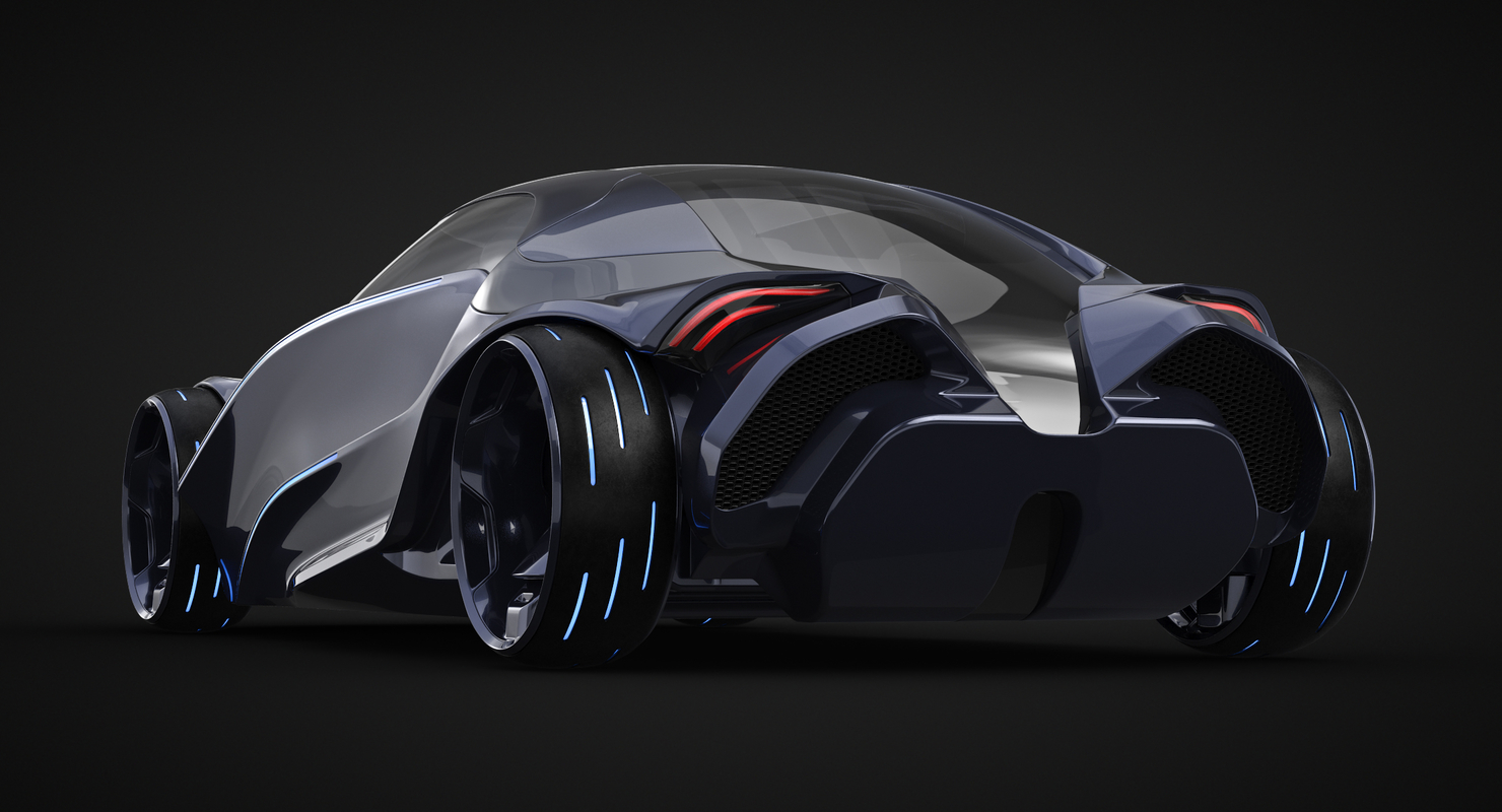 Future car 3D model - TurboSquid 1160837