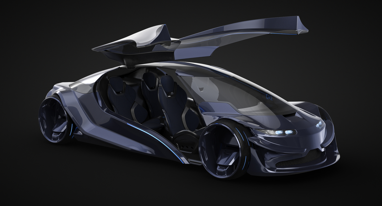 Future car 3D model - TurboSquid 1160837