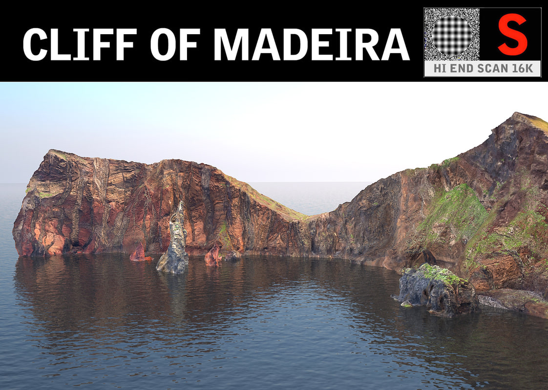 Madeira giant cliff 16k 3D - TurboSquid 1160859