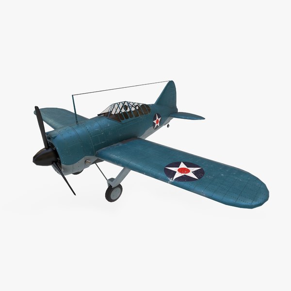 3D модель F2A Буффало - TurboSquid 1160867