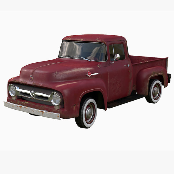 Ford F-100 3D Models for Download | TurboSquid
