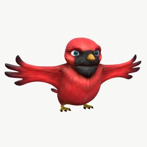 Cartoon Bird 3D Models for Download | TurboSquid