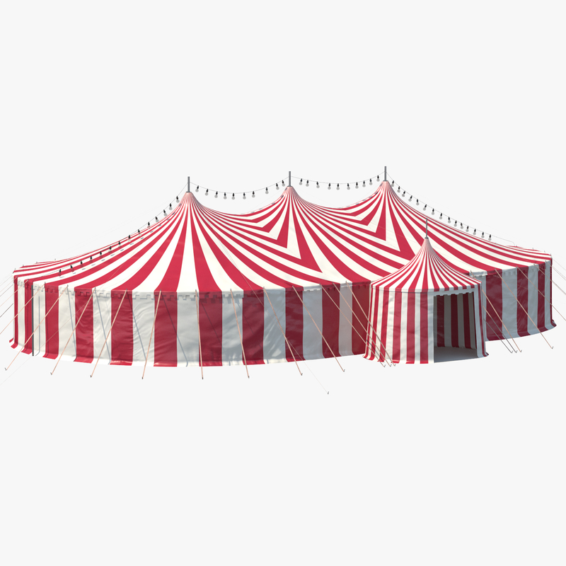3D circus tent - TurboSquid 1160986