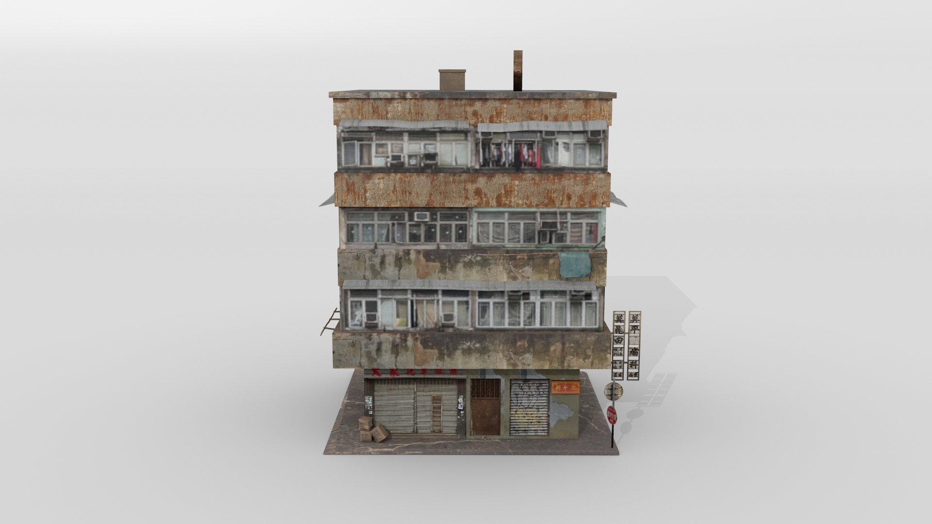 3D building hong kong - TurboSquid 1161044