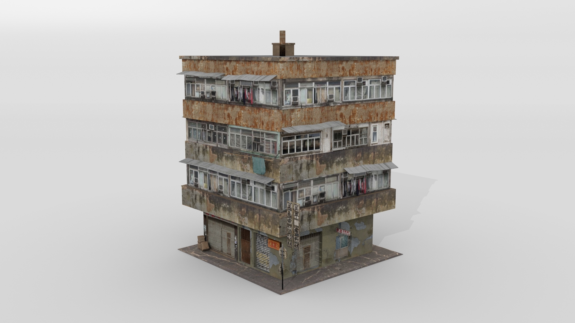 3D building hong kong - TurboSquid 1161044