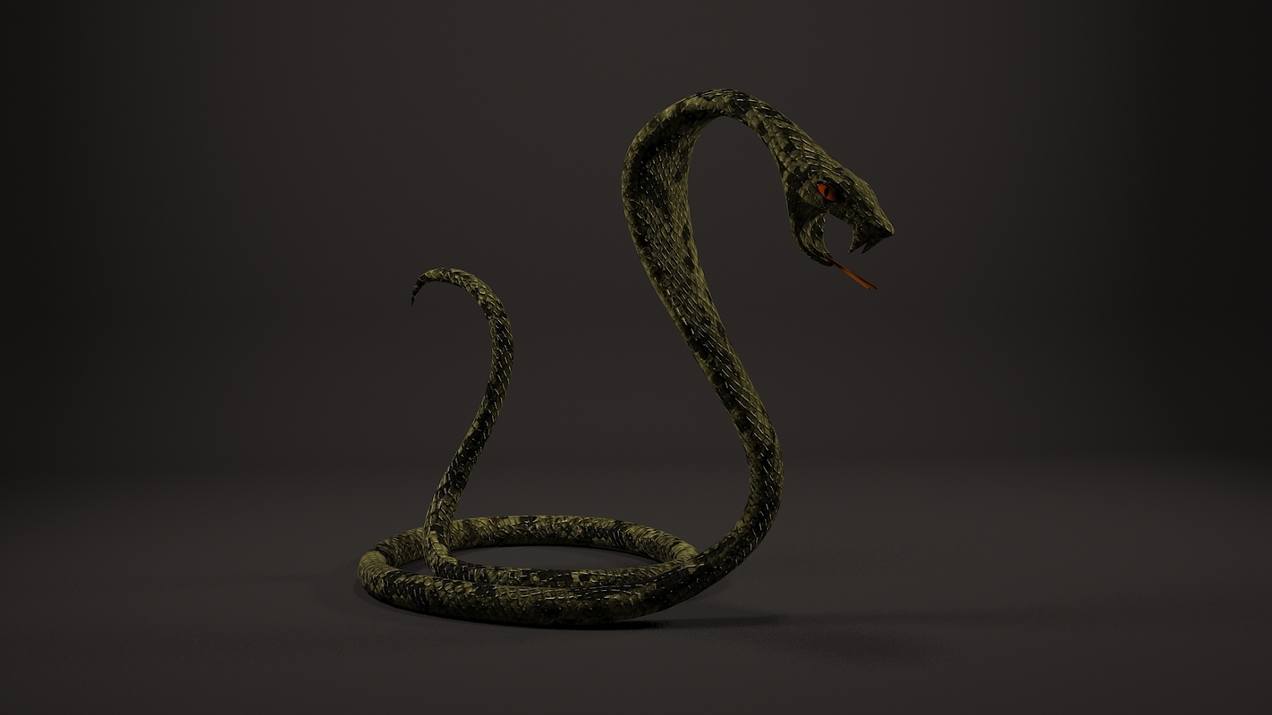 Serpente Modelo 3D - TurboSquid 1161112