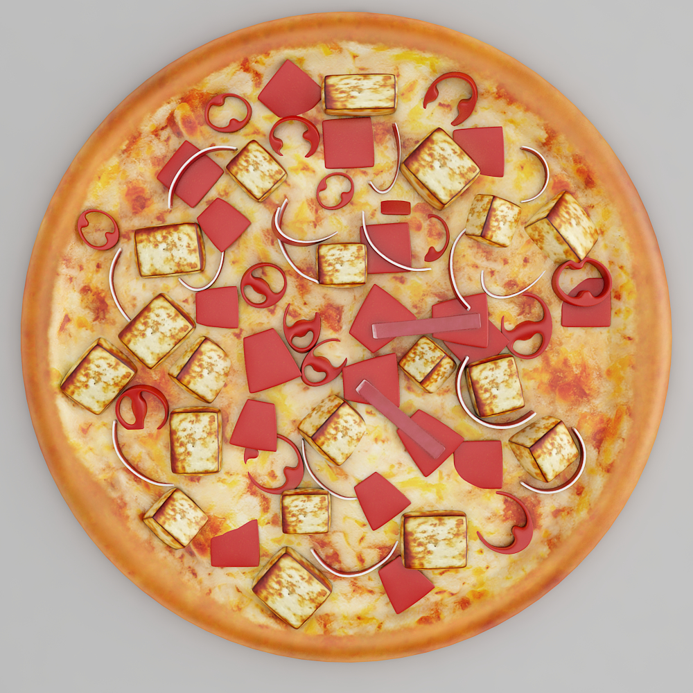 3D model panner pan pizza - TurboSquid 1161120