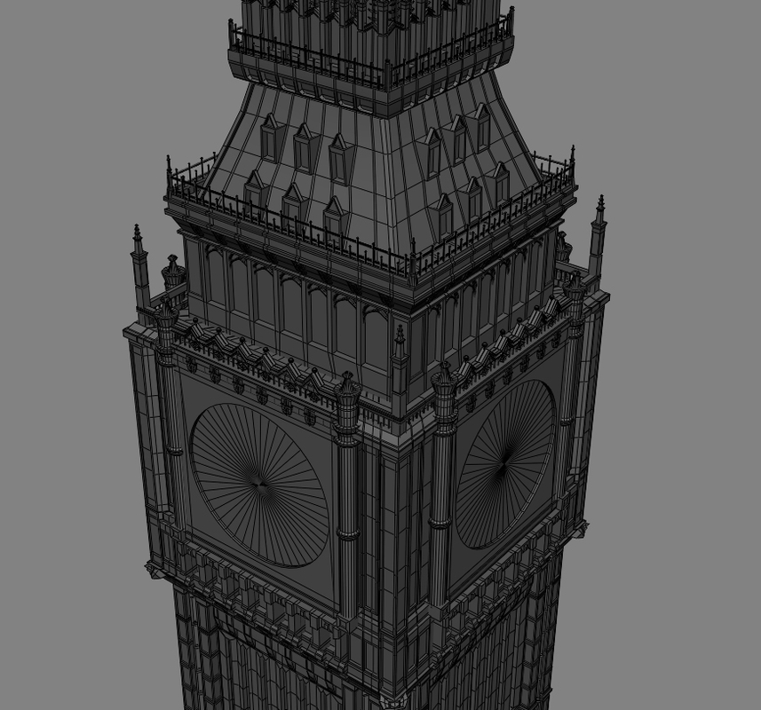 Big ben 3D model - TurboSquid 1161459