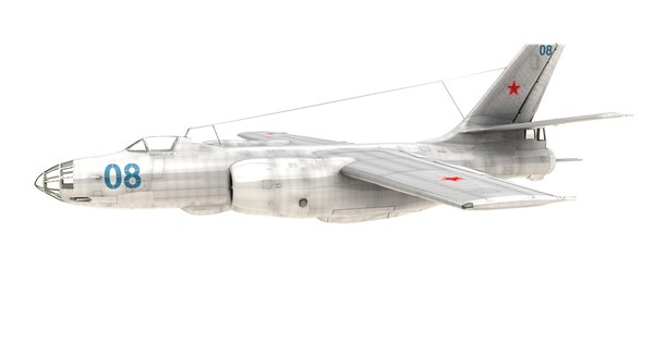 3D ilyushin il-28 beagle bomber model - TurboSquid 1161589