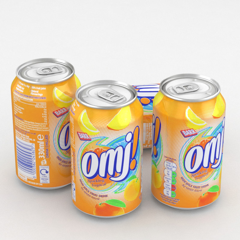 3D beverage omj! tropical - TurboSquid 1161829