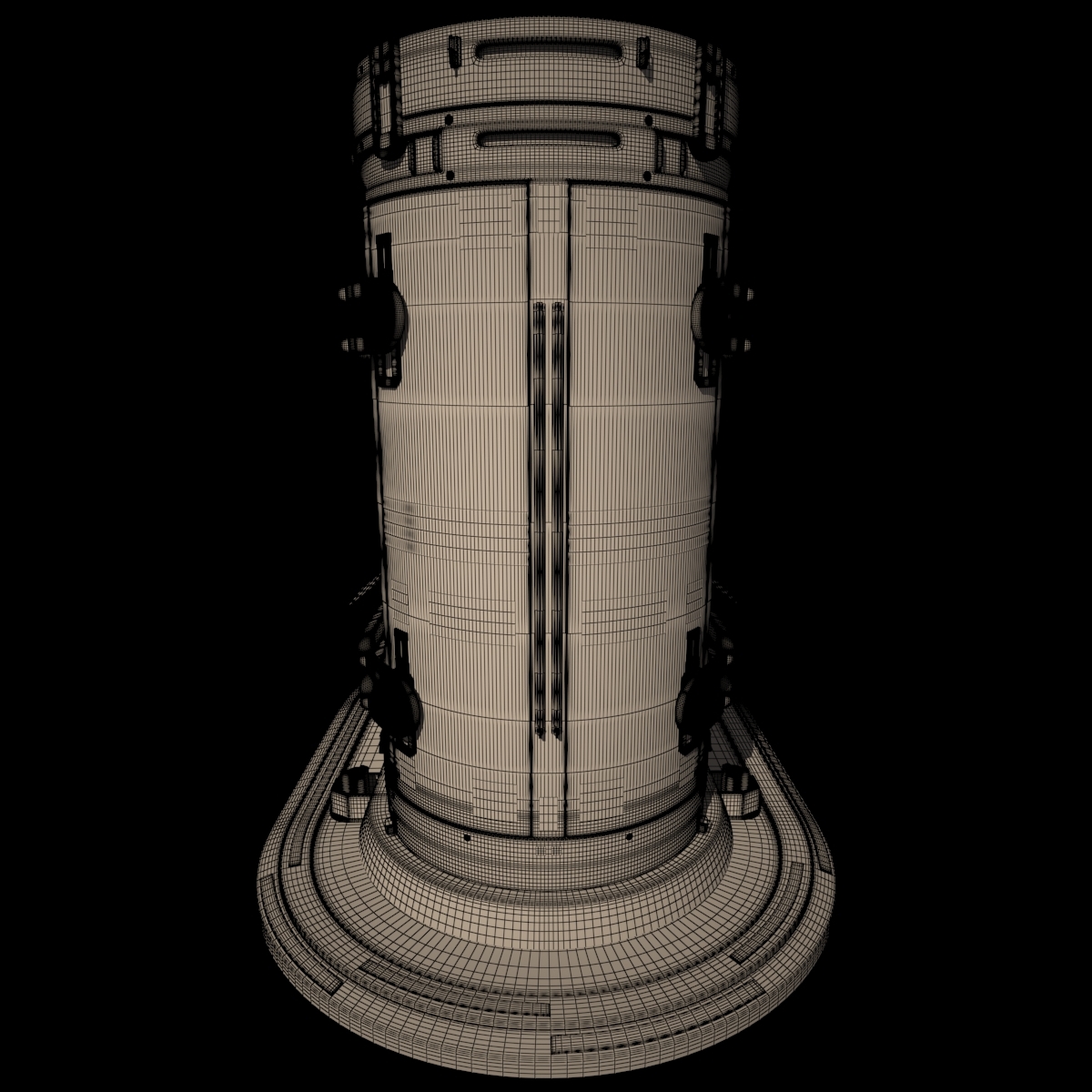 Futuristic sci fi cryopod 3D model - TurboSquid 1161830