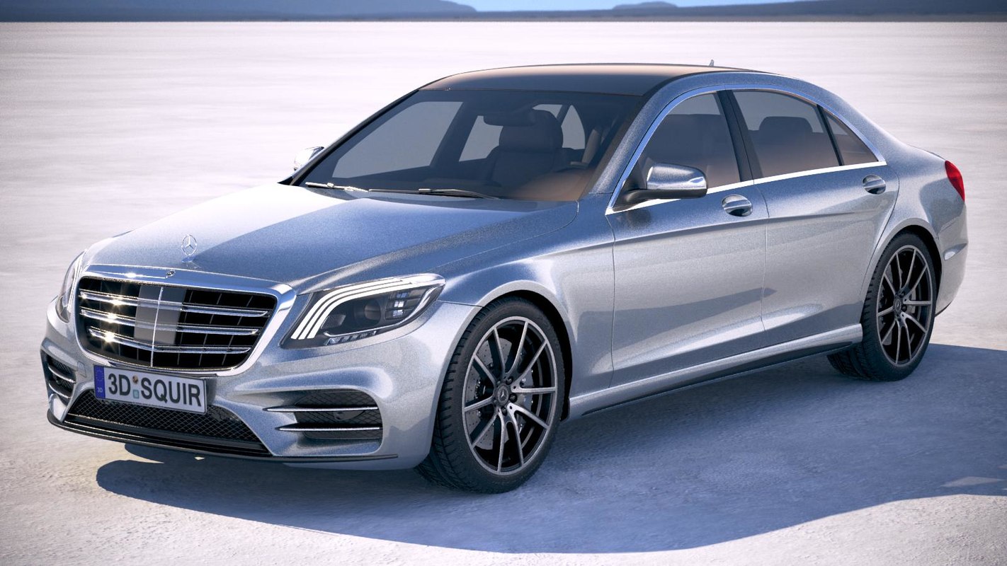 Mercedes s-class 2018 3D - TurboSquid 1161941