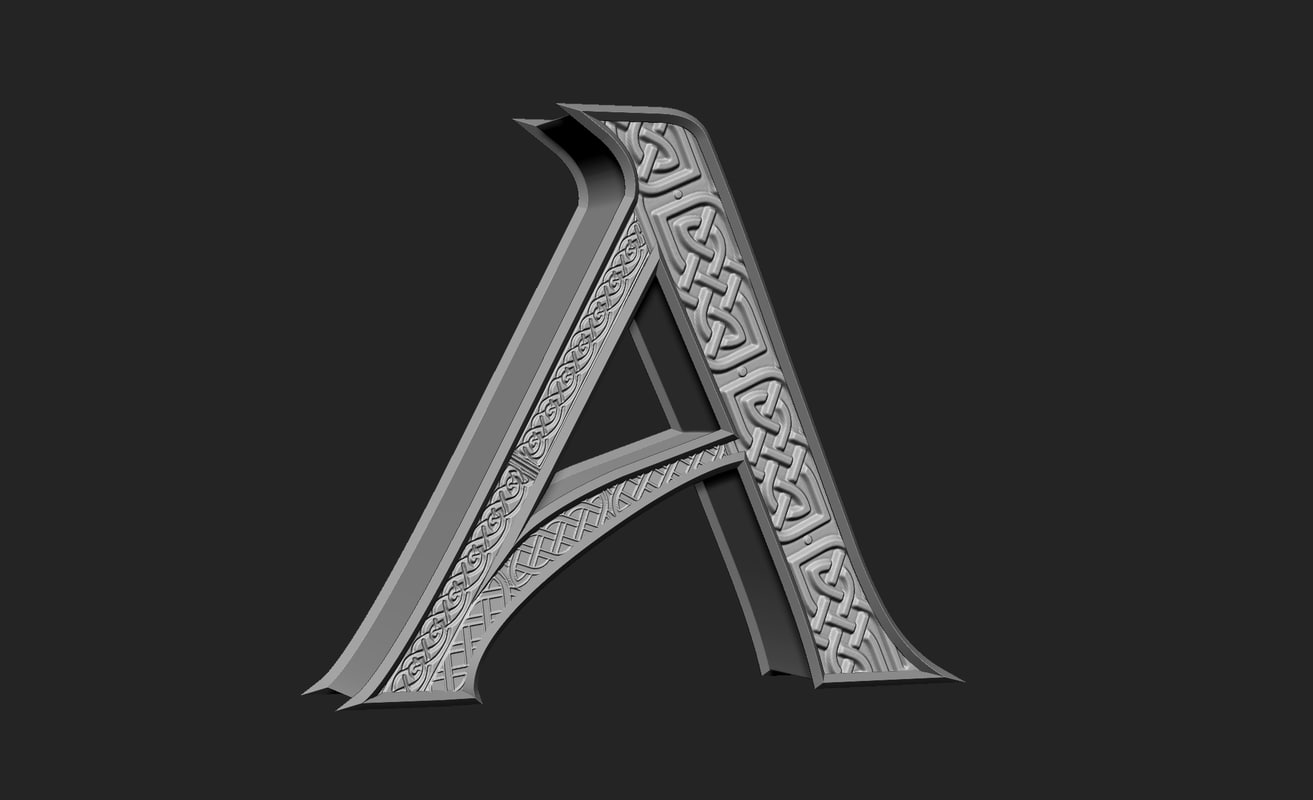 3D Letter Alphabet Model TurboSquid 1162229 3D Letter Alphabet Model TurboSquid 1162229