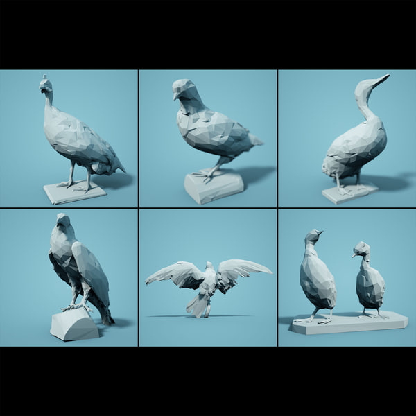 3D little bird - TurboSquid 1205209