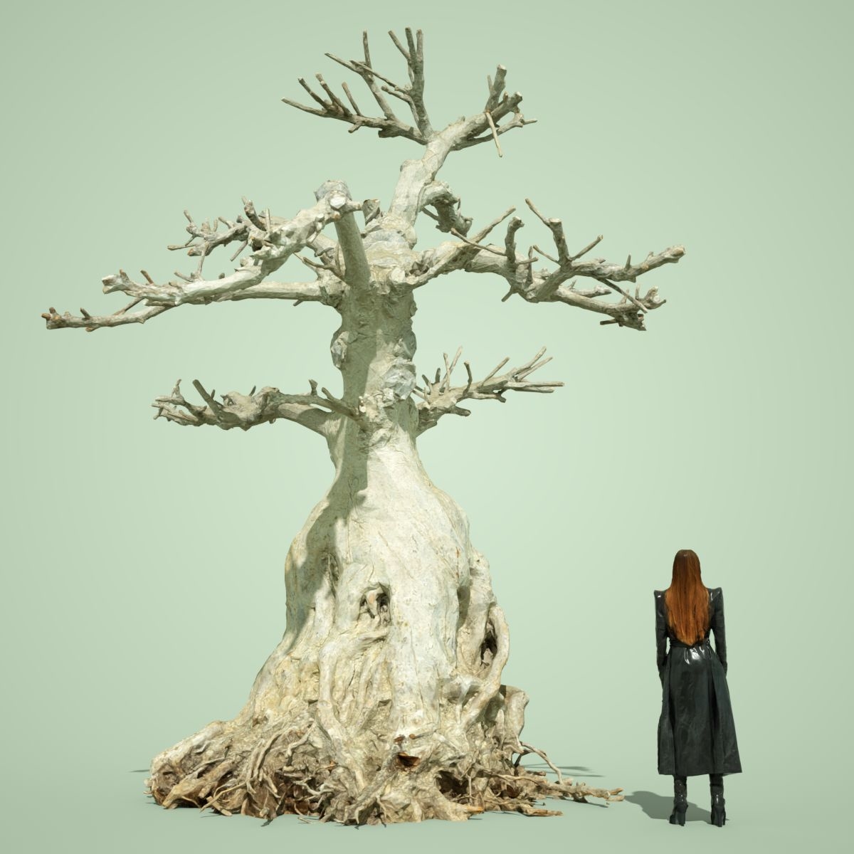 3D dead forest tree stylised - TurboSquid 1162461