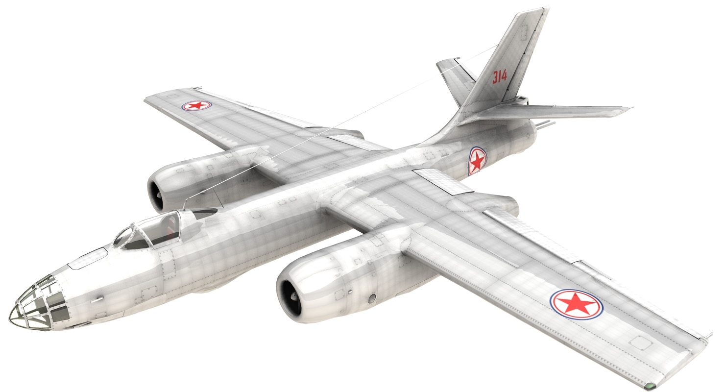3D ilyushin il-28 beagle bomber model - TurboSquid 1162467