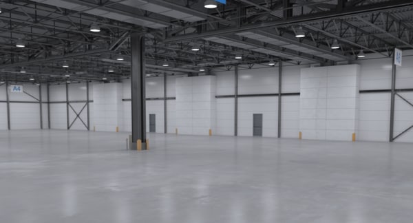Warehouse interior 3D model - TurboSquid 1162471