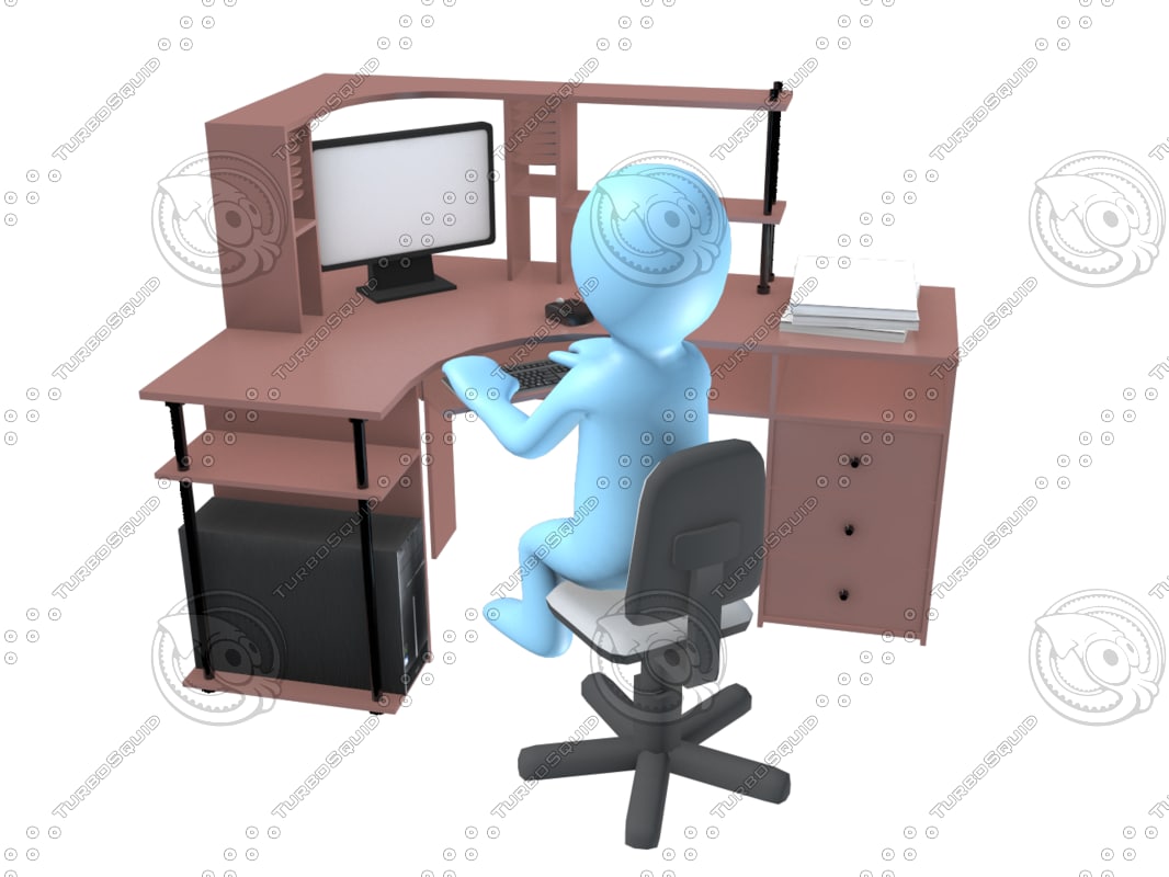 3D computer user - TurboSquid 1162906
