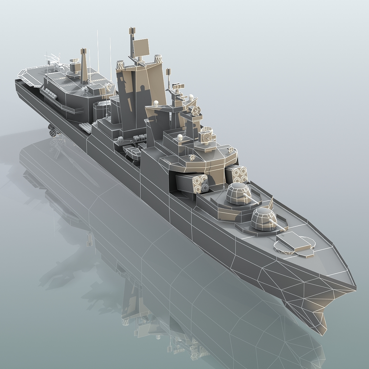 Russian navy ship 3D - TurboSquid 1162927