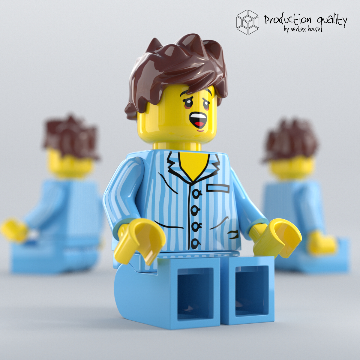 Lego sleepyhead figure 3D - TurboSquid 1163161