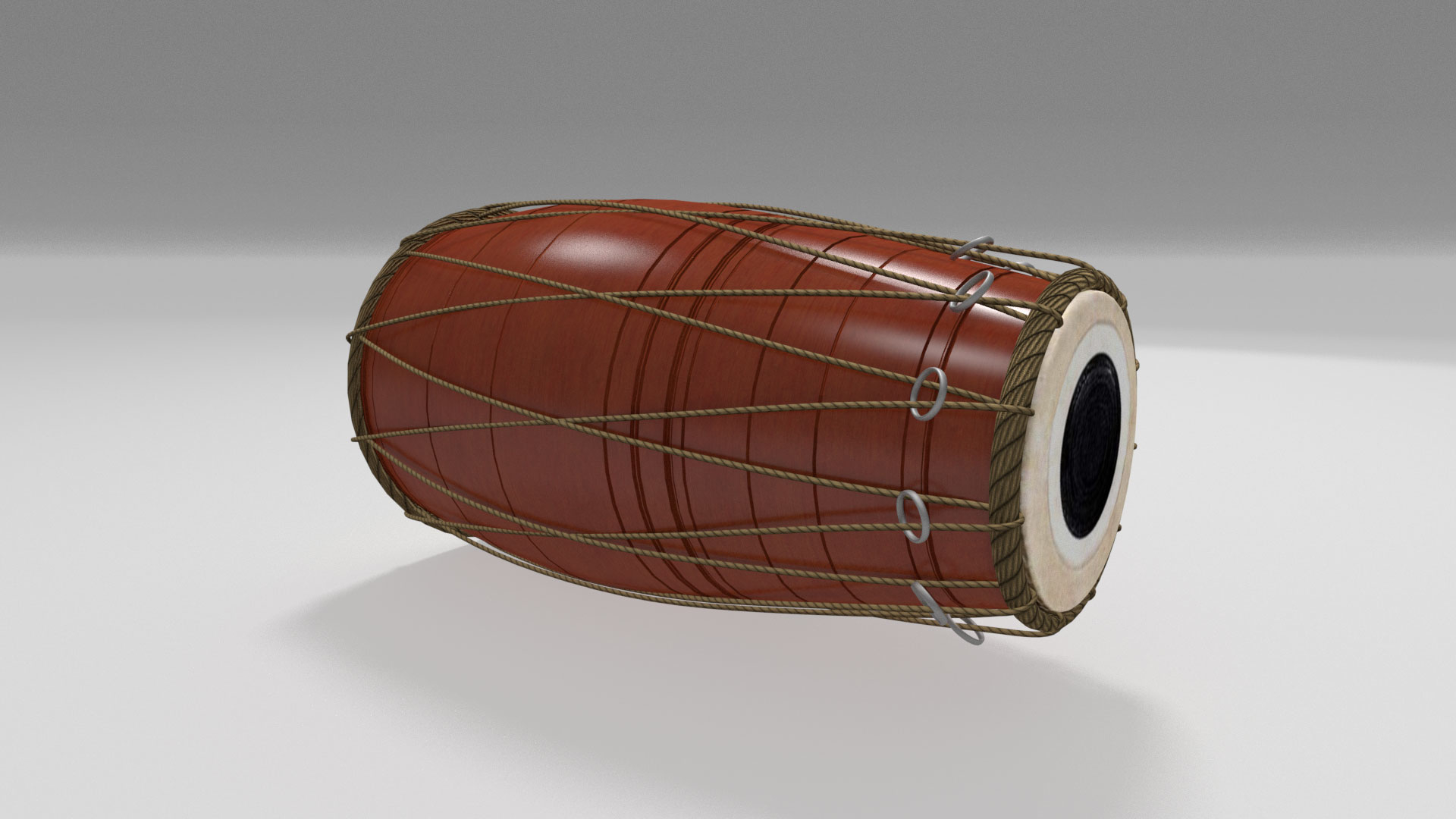 3D dhol dholak indian - TurboSquid 1163322