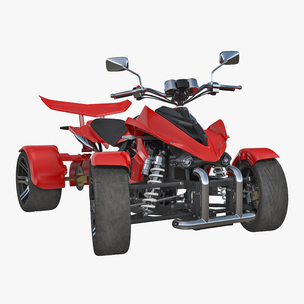 canam quad 3d model