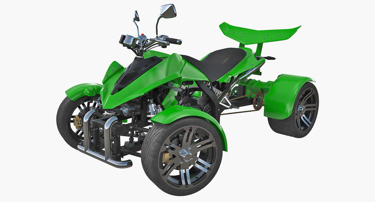 Quad bike spy racing 3D - TurboSquid 1163461